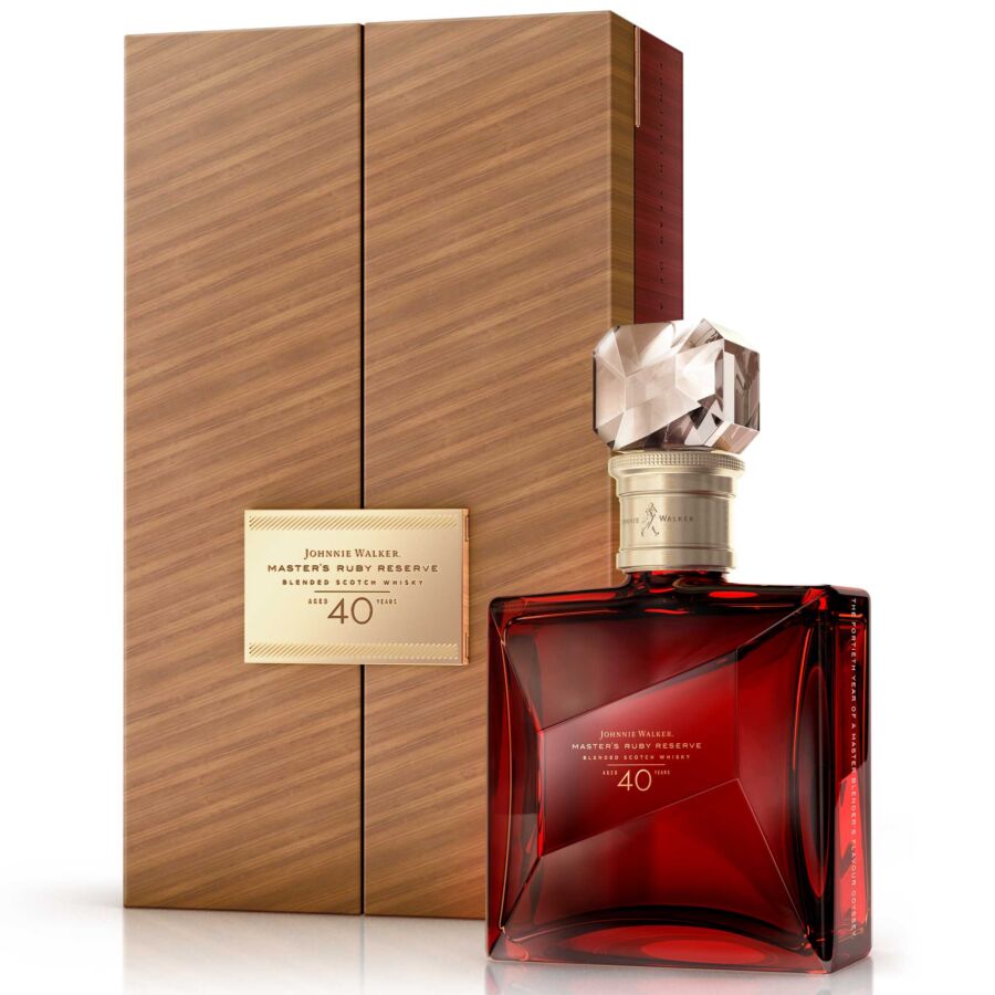 Johnnie Walker - 40 year old Master's Ruby Reserve Blended Scotch ...