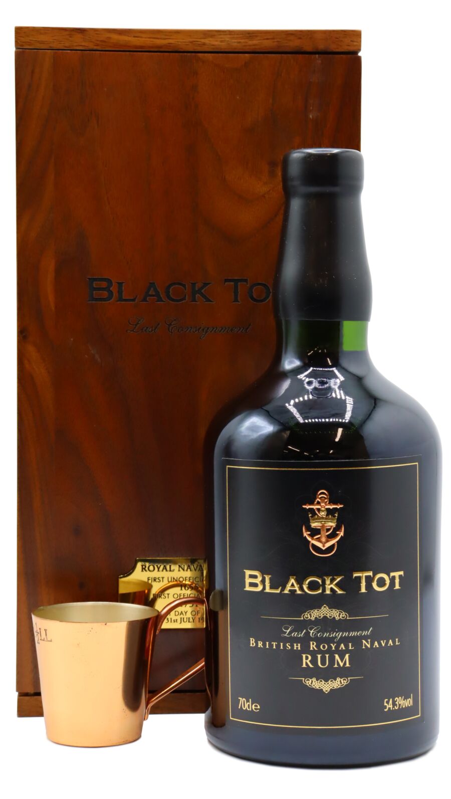 Black Tot - Last Consignment Rum 70cl 54.3% ABV | Hard To Find Whisky ...