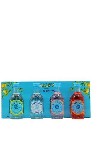 The Great British Gin - Miniature Gift Pack 4 x 5cl Gin 5cl x 4 43% ABV ...