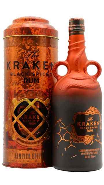 Kraken - 2019 Limited Edition Unknown Deep - Ceramic Reef Wreckage Rum ...