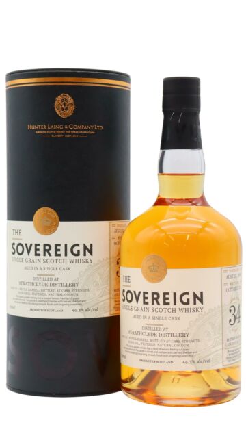Girvan - The Sovereign Single Cask #20242 1997 27 year old Whisky 70cl ...